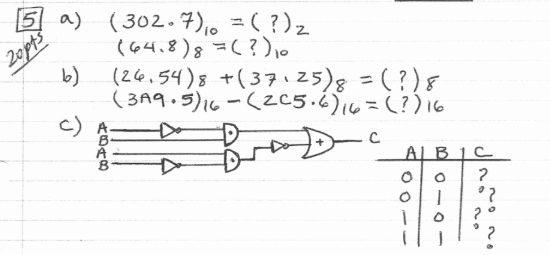 Solved 2. 2opti 5) а) (3027) = (?)2 (4.8 ) =(?), b) (2.54) | Chegg.com