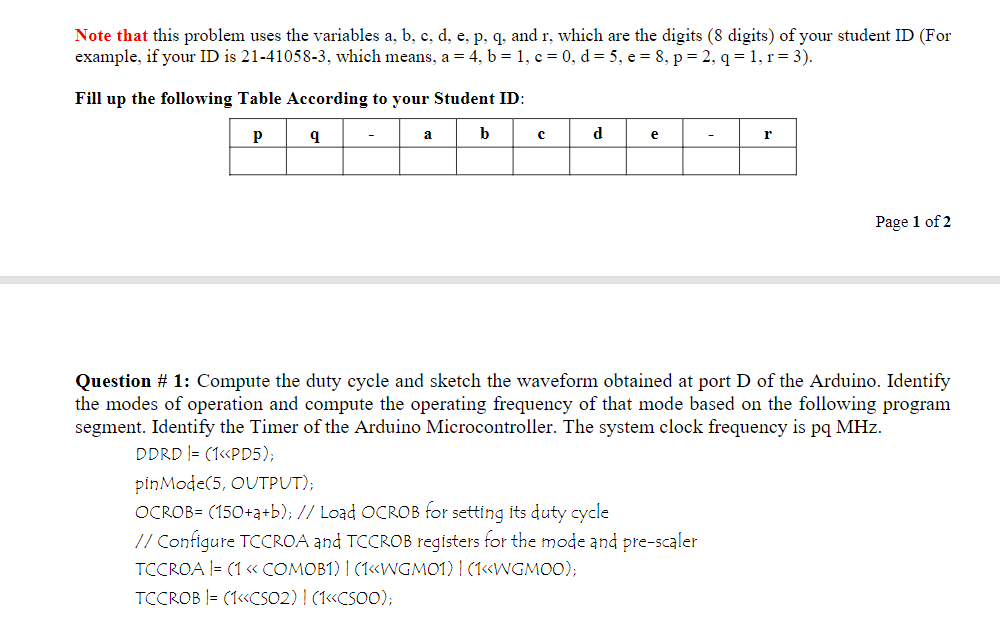 Solved My Id is= 20- 42012-1 ﻿need solution | Chegg.com