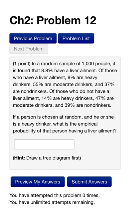 Solved Ch2: Problem 12 Previous Problem Problem List Next | Chegg.com