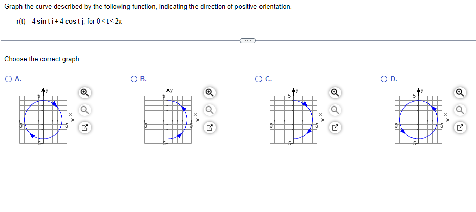 Solved Graph the curve described by the following function, | Chegg.com