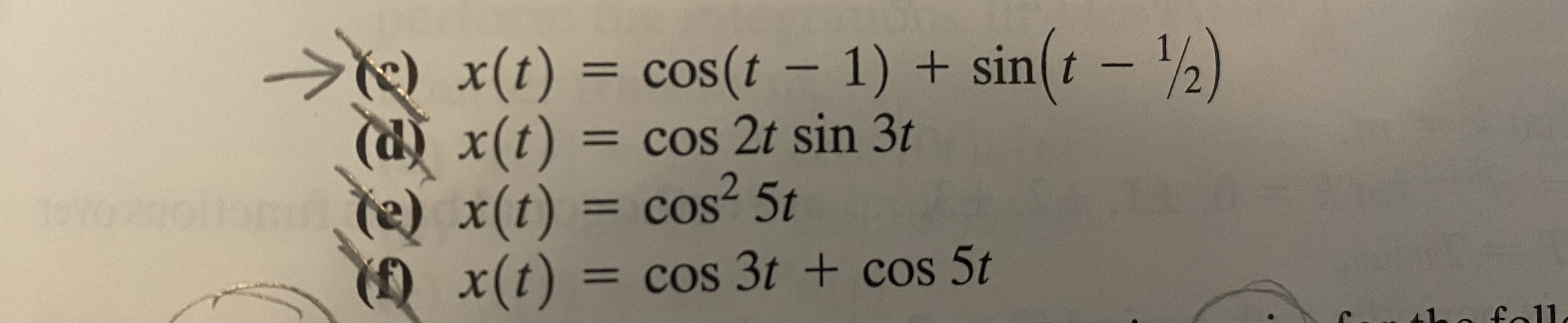 Solved 3.11. For each of the following signals, compute the | Chegg.com