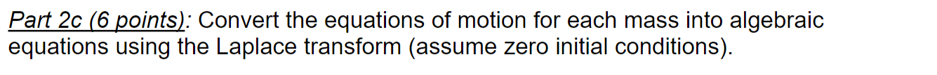 Solved Problem 2 (20 points total): Consider the following | Chegg.com