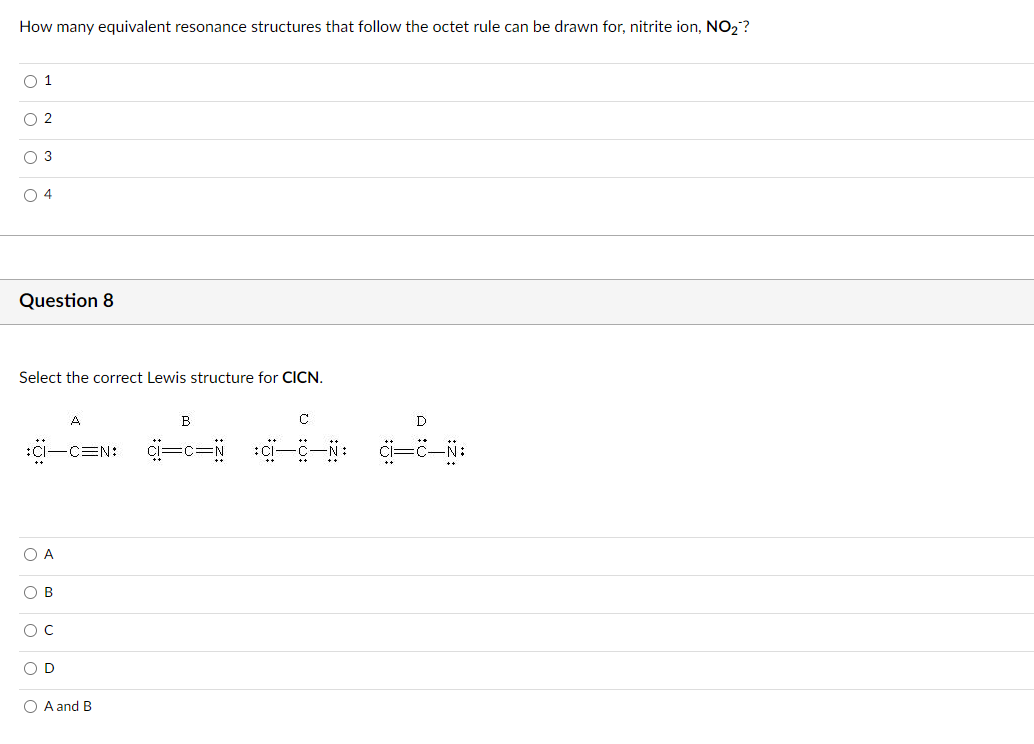 Solved How many equivalent resonance structures that follow | Chegg.com