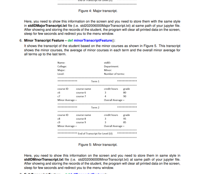 Solved Develop a menu driven complete program that can | Chegg.com