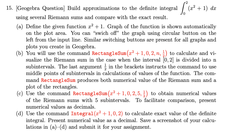Solved Please complete all parts of question and include | Chegg.com