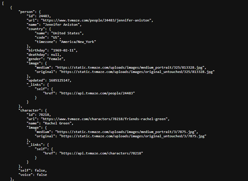 Solved I am having trouble implementing the get_cast_by_id | Chegg.com