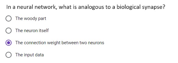Solved In a neural network, what is analogous to a | Chegg.com