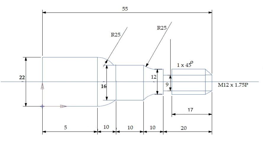 Solved Write a full G-code program, use canned cycle code | Chegg.com