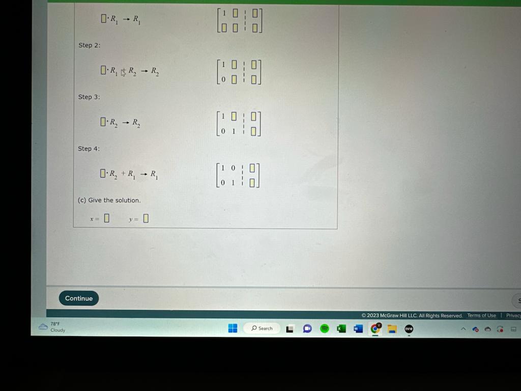 Solved 4x+12y=−32−3x−14y=14 Solve the system by completing | Chegg.com