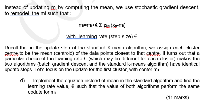 Solved K-means code in Matlab is provided to you, which | Chegg.com