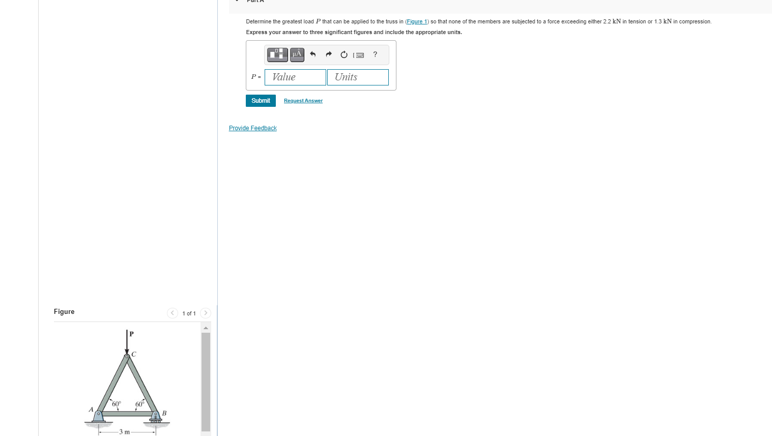Solved Determine The Greatest Load P that Can Be Applied To