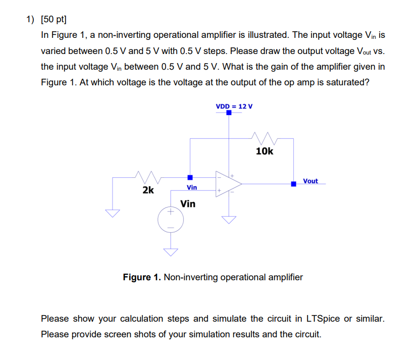 Solved PLEASE DRAW THIS ON LT SPICE AND SHOW HOW YOU RAN THE | Chegg.com