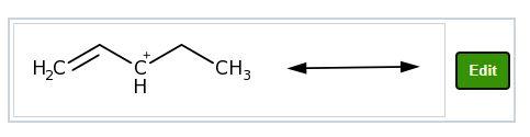 Solved Draw the resonance structure for the cation formed in | Chegg.com