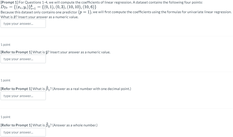 Solved [Prompt 1] ﻿For Questions 1-4, ﻿we will compute the | Chegg.com