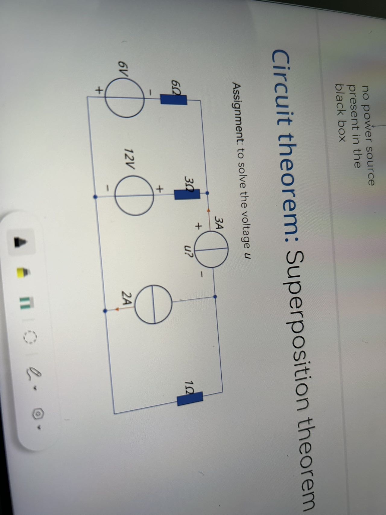 Solved Circuit theorem: Superposition theorem Assianment: to | Chegg.com