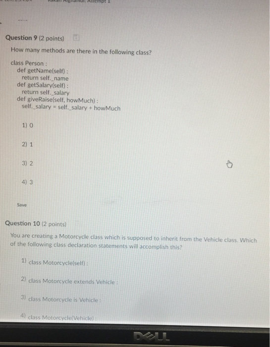 Solved Question 7 (2 points) Which of the following is true | Chegg.com