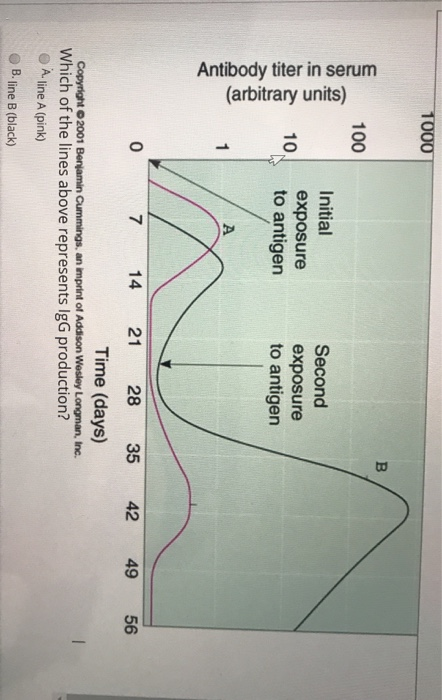 Solved QUESTION 16 An antibody titer has[been done on a | Chegg.com