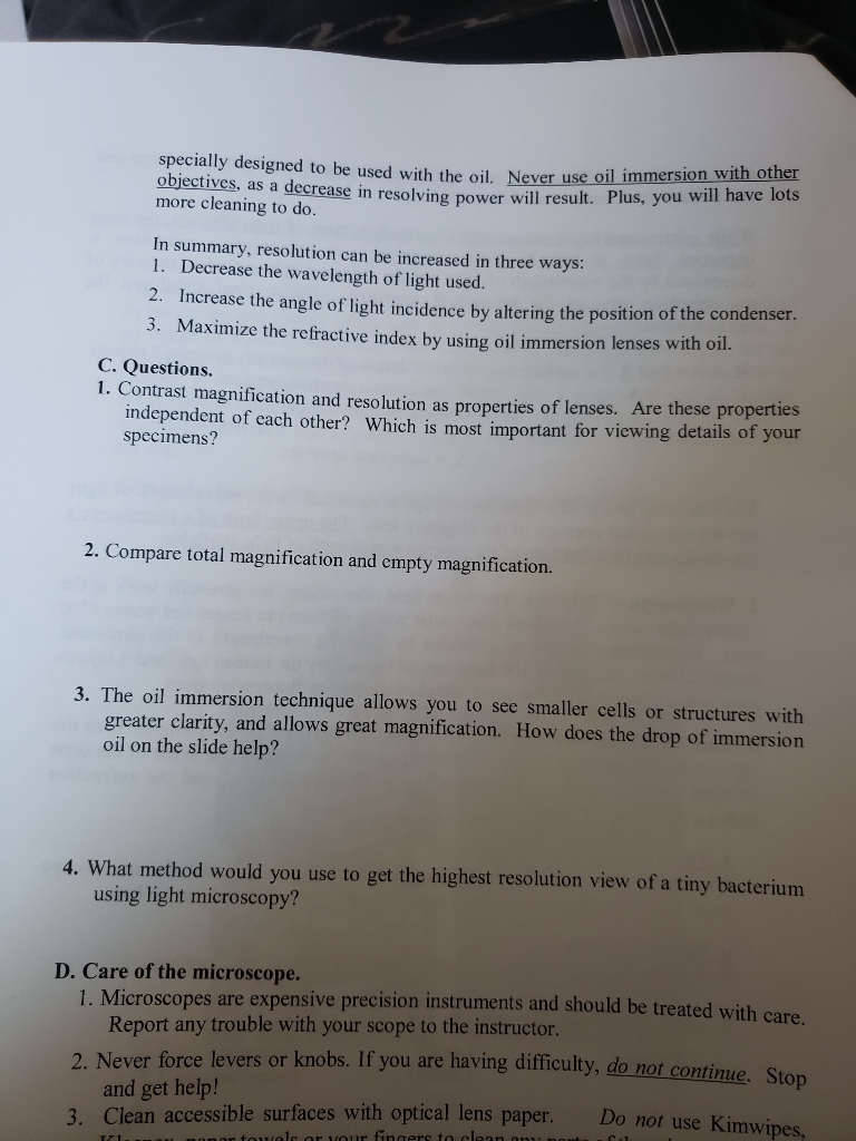 Solved specially designed to be used with the oil. Never use | Chegg.com