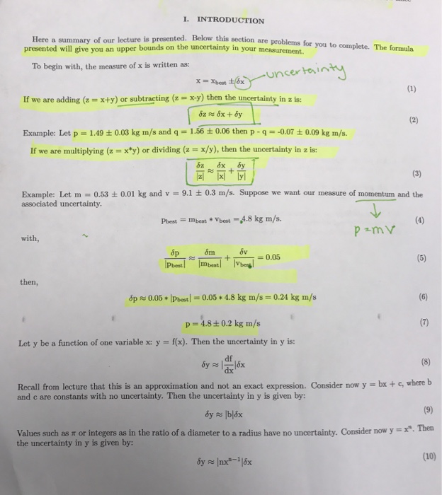 Solved Answer the following questions about error analysis. | Chegg.com