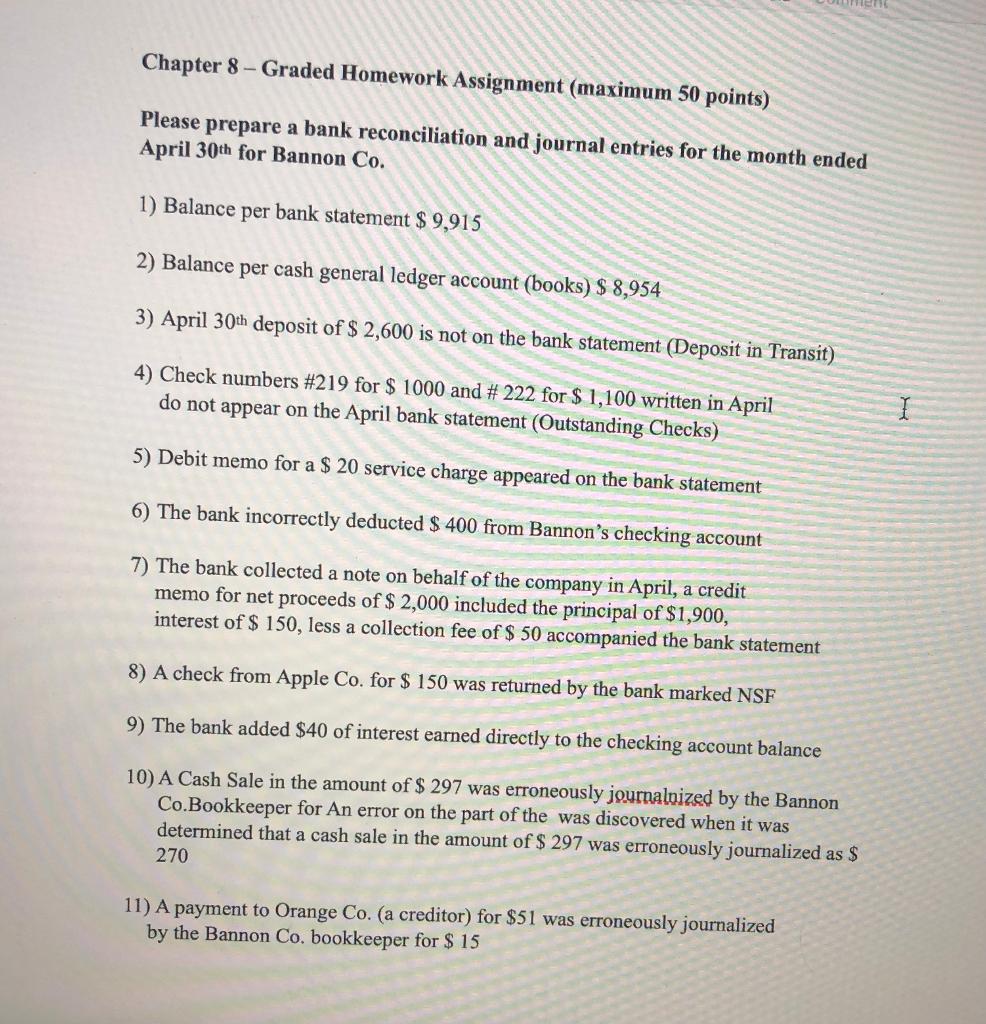 Solved Chapter 8 - Graded Homework Assignment (maximum 50 | Chegg.com