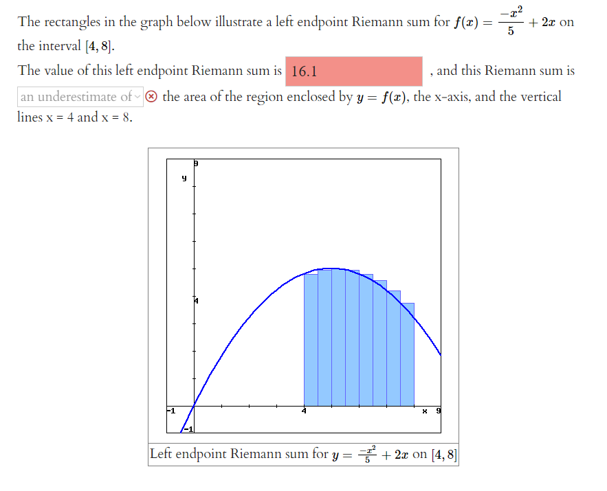 Solved The rectangles in the graph below illustrate a left | Chegg.com