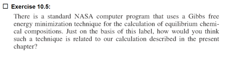 Exercise 10.5: There is a standard NASA computer | Chegg.com