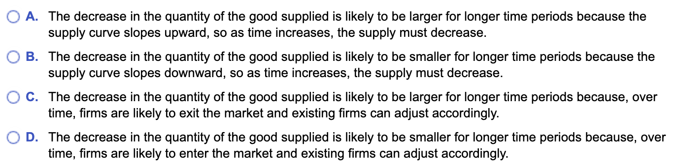 Solved If the price of a good decrease s, is the decrease in | Chegg.com