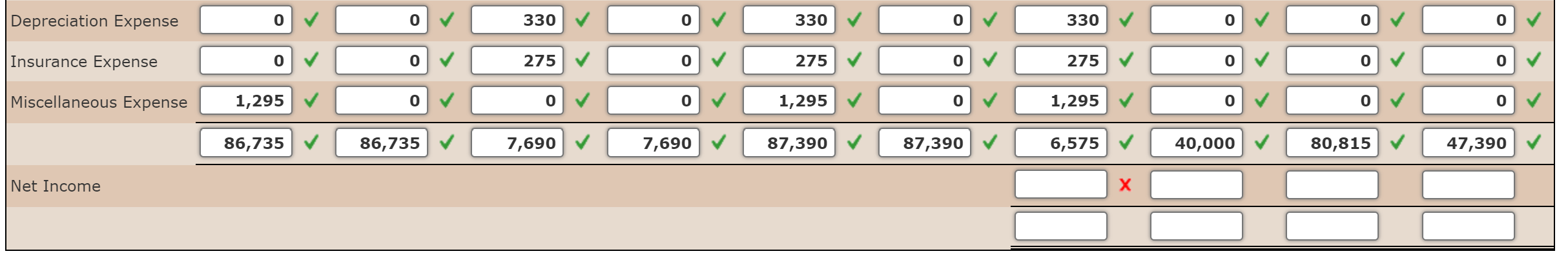 Solved Kelly Consulting End-of-Period Spreadsheet (Work | Chegg.com