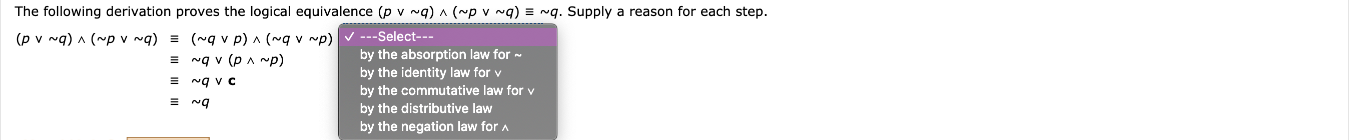 Solved Use Theorem 2.1.1 to verify the logical equivalence | Chegg.com