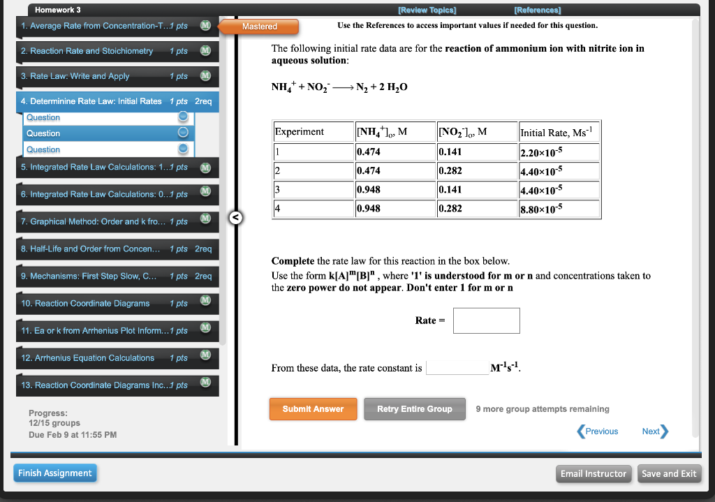 Solved Homework 3 [Review Topics] [References] Use the | Chegg.com