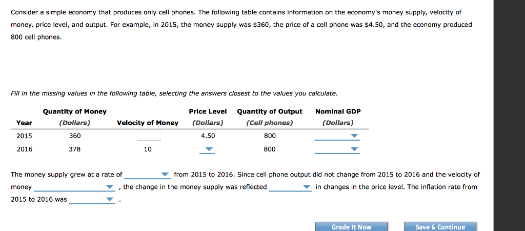 Solved Consider a simple economy that produces only cel | Chegg.com