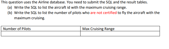 Solved HERES THE DATABASE Flight (flno: Integer, | Chegg.com