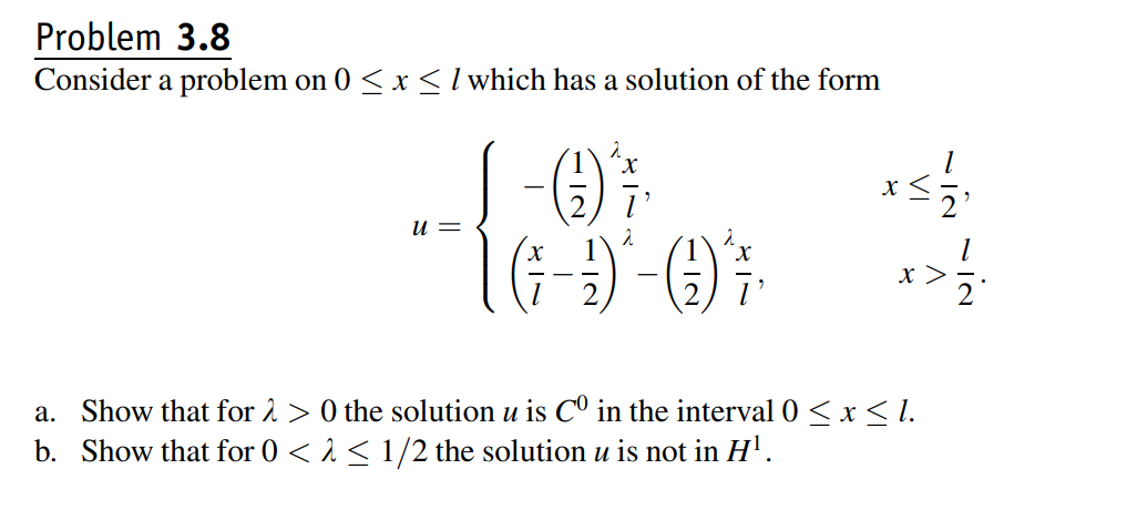 Problem from Book, A First Course in Finite Elements | Chegg.com
