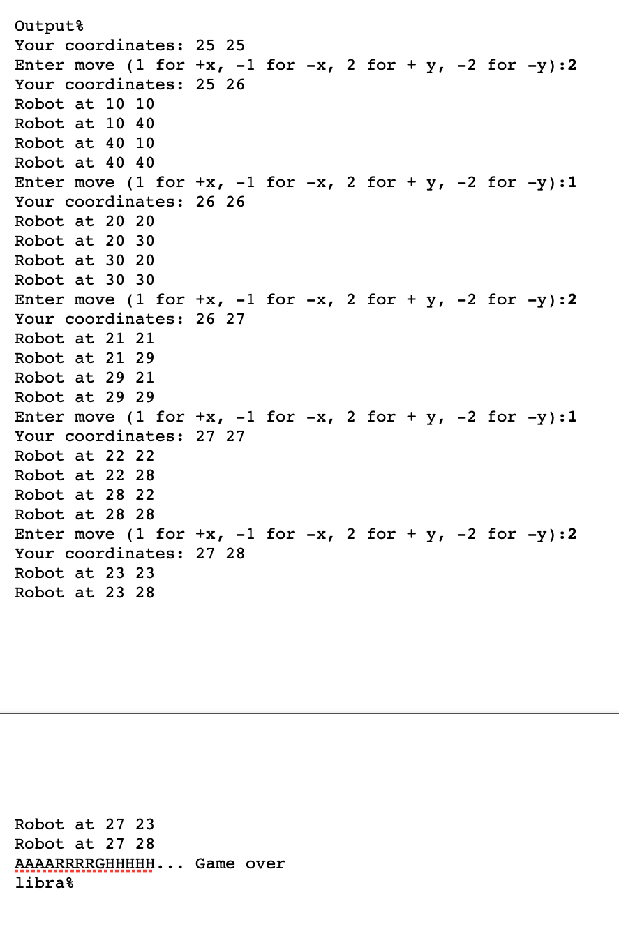 Solved There is a bug within my code, please help me figure | Chegg.com