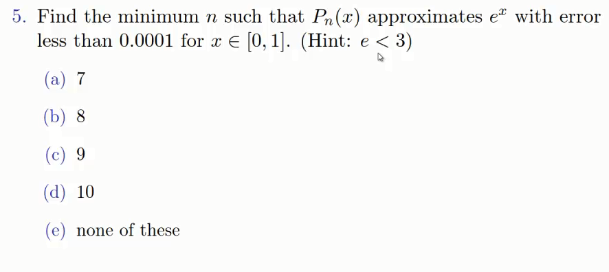 Solved Popper Sec09_8 1. Give the 4th degree Taylor | Chegg.com