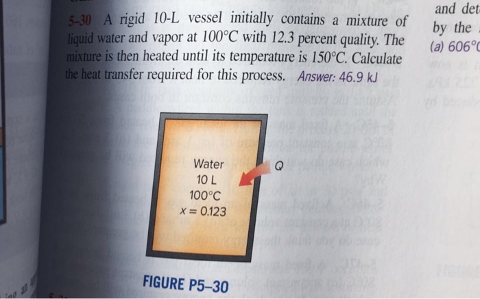 Solved rigid 10-L vessel initially contains a mixture of and | Chegg.com