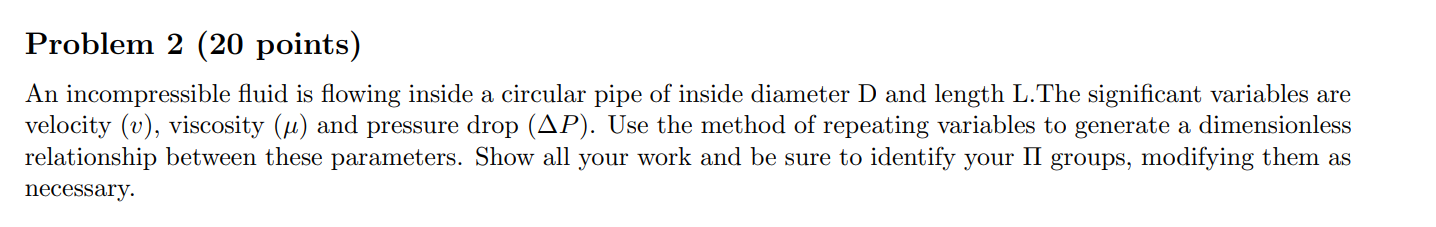 Solved An incompressible fluid is flowing inside a circular | Chegg.com