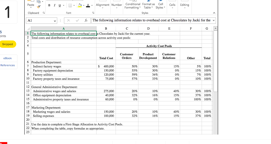 Solved Paste BIU- Cells Editing 1 Alignment Number | Chegg.com