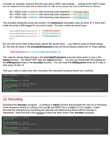 Solved IN C LANGUAGE PLEASE! DO NOT ALTER MAIN METHOD The | Chegg.com