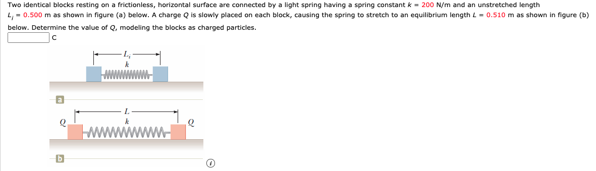 Solved Two identical blocks resting on a frictionless, | Chegg.com