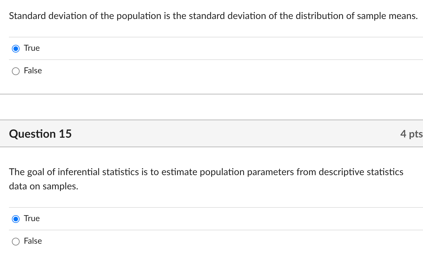 Solved Standard deviation of the population is the standard | Chegg.com