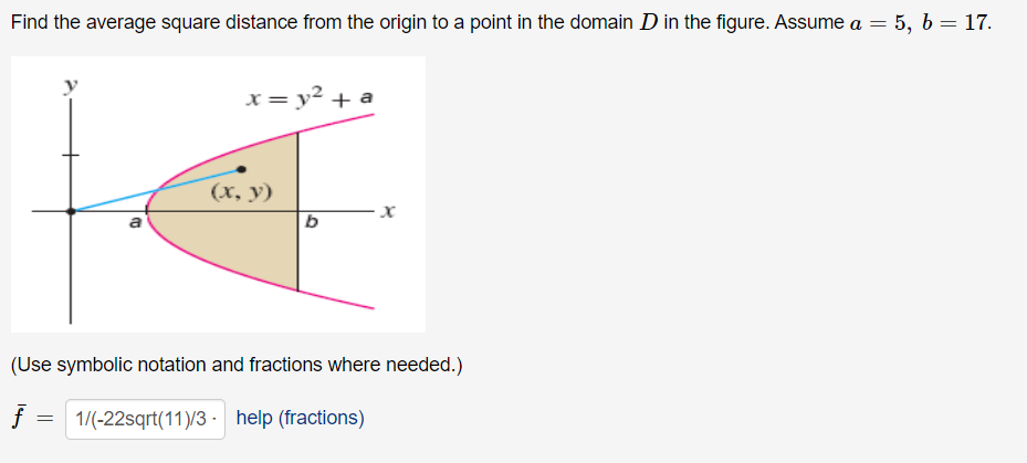 Solved Recall that the average value of a function f over | Chegg.com