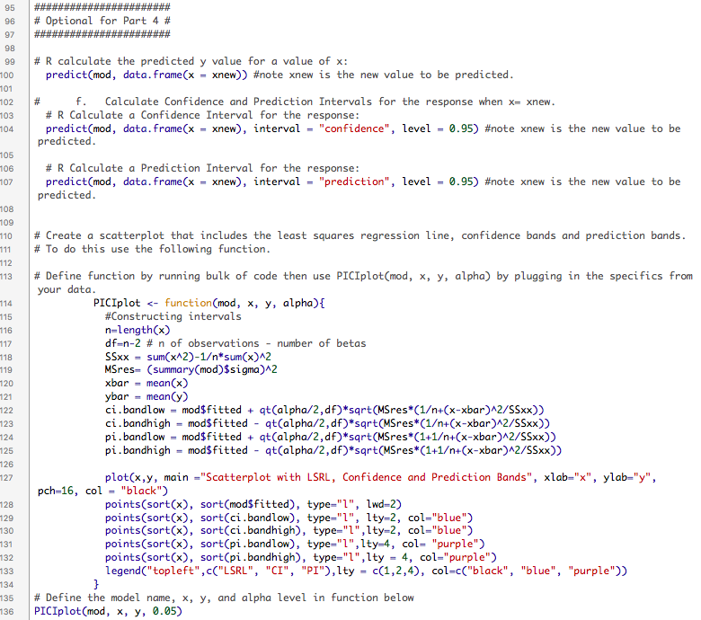 Part 1. (4 points) Describing the relationship | Chegg.com
