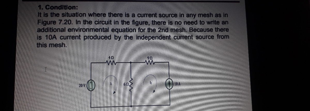 Solved 1. Condition: It is the situation where there is a | Chegg.com