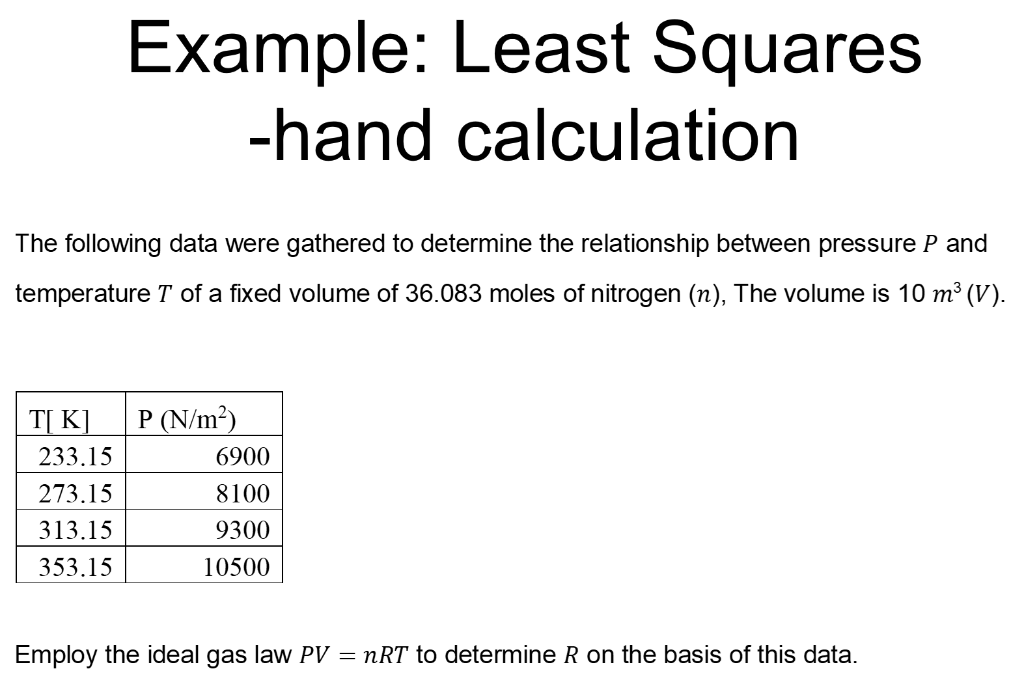 Solved Instructions Use The Least Squares Method And Chegg