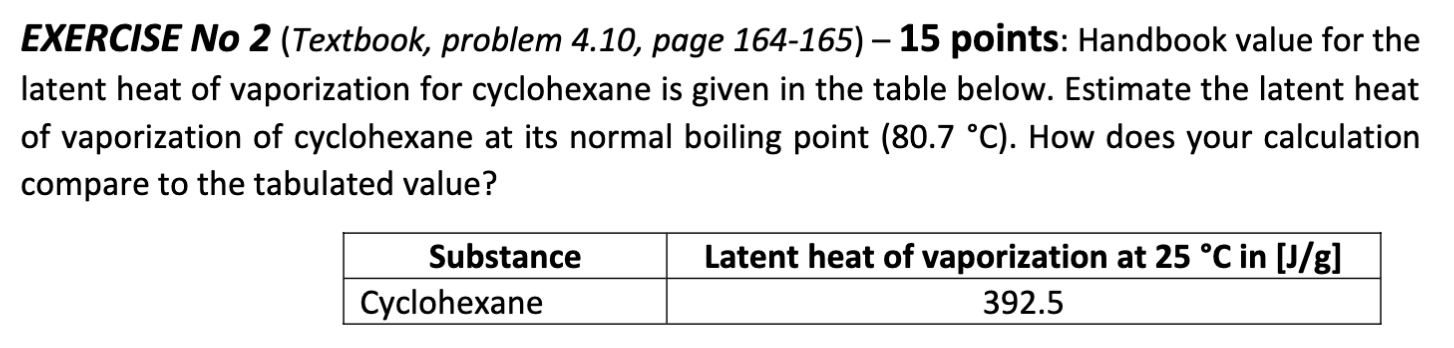 Solved EXERCISE No 2 (Textbook, problem 4.10, page 164-165) | Chegg.com