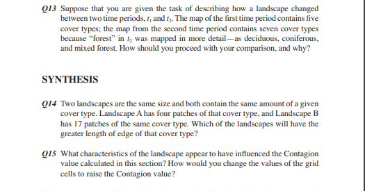 Solved Q13 Suppose that you are given the task of describing | Chegg.com