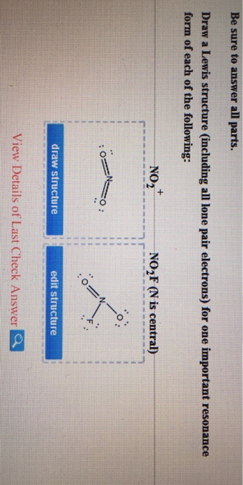 Solved Draw a Lewis structure (including all lone pair | Chegg.com