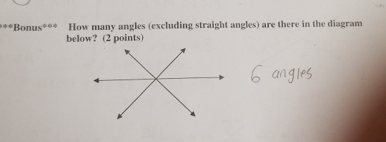 Solved How many angles (excluding straight angles) are there | Chegg.com