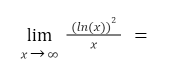 Solved limx→∞x(ln(x))2= | Chegg.com